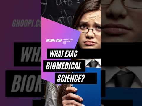 What exactly is biomedical science?