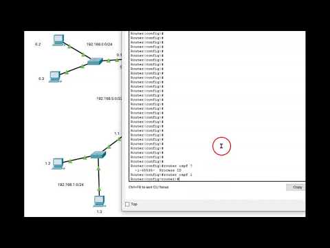 cisco router ospf 1 command