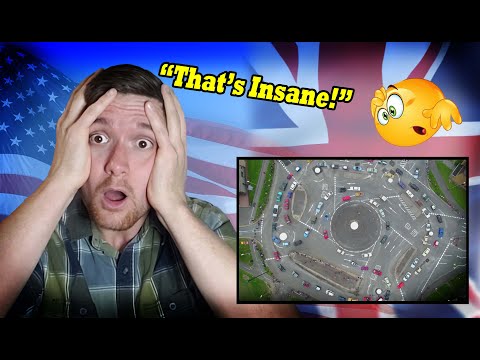 American Reacts to Swindon's Insane Roundabout!