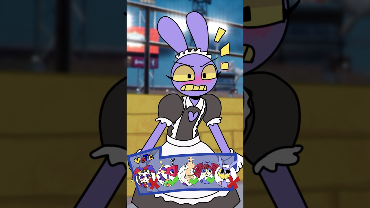 JAX IS MAID?!😱🎉 Digital Circus Episode 5 Animation #jax #tadc #amazingdigitalcircus