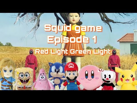 Squid game Plush Episode 1: Red Light Green Light! - ThePlushyfan