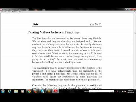 Procedural Programming:-Chapter-5 Functions
