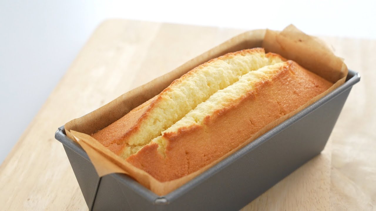 Whipping Cream Pound Cake｜Without baking powder｜Apron