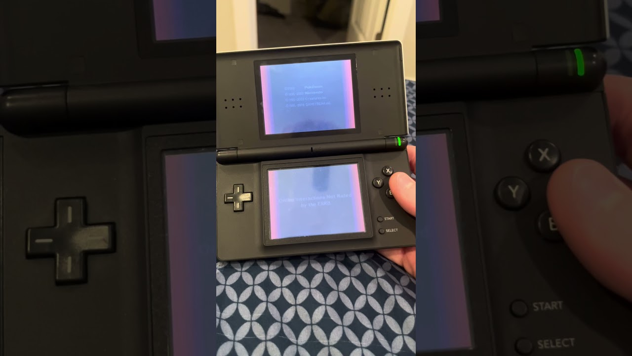 When you get home in 2009 #pokemon #nintendogames #nintendo #pokémonplatinum #dslite #nostalgia