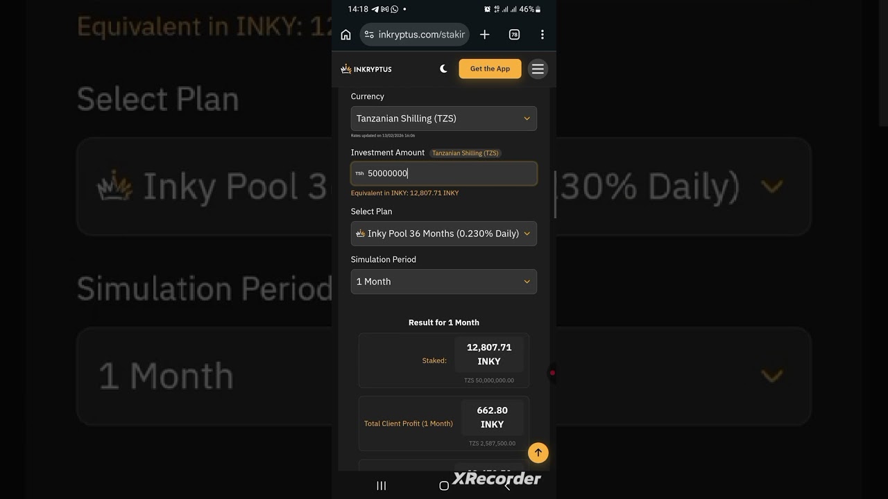 ESTIMATE YOUR EARNINGS WITH OUR INKRYPTUS STAKING CALCULATOR