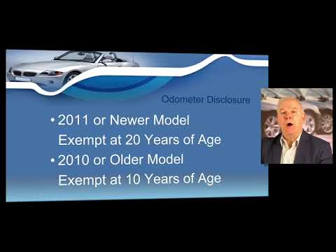 Texas Dealer Insurance, Texas Dealers Bill of Sale, Odometers, Sales to Minors