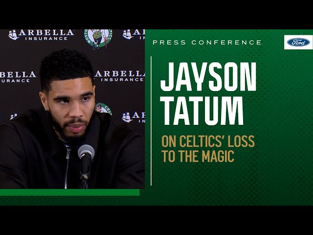 Boston Celtics: "They want me to land on my back" - Jayson Tatum quips ...