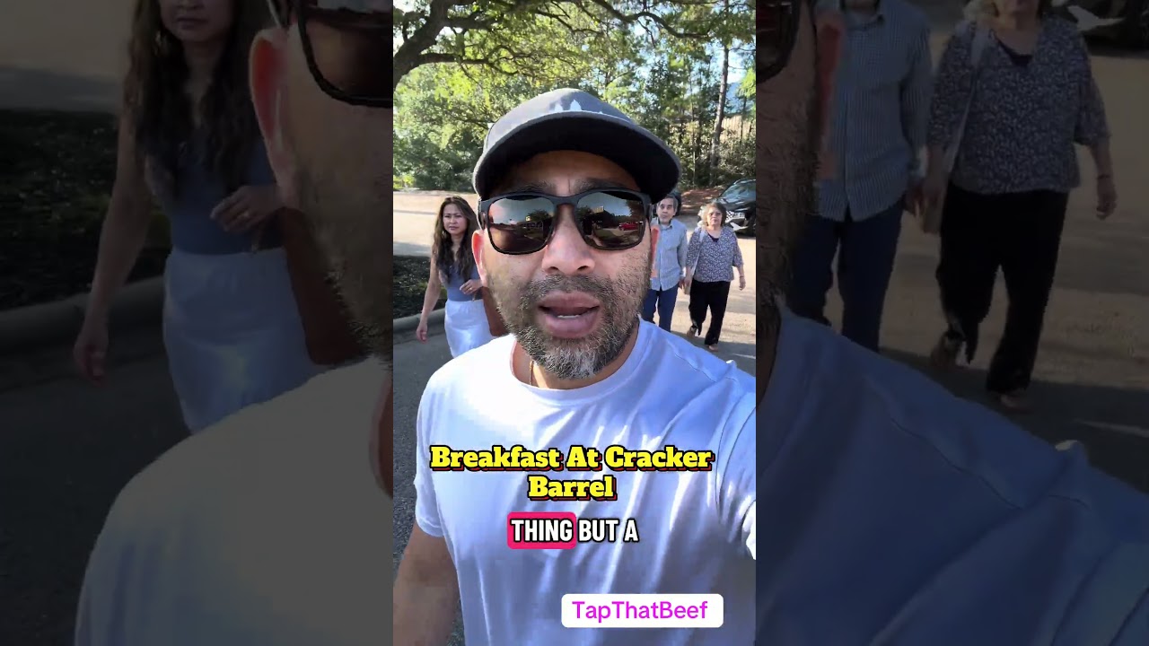 Breakfast at Cracker Barrel   #teamtapthatbeef #tapthatbeef #TeamTTB