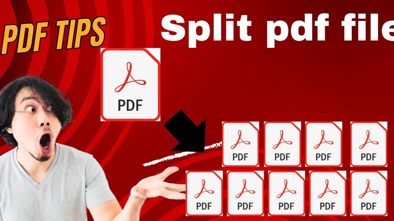 How to split a pdf file easily || easy pdf splitting tips and tricks || Learn to split a pdf easily