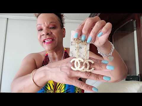 Thrift Haul & Repurposed Chanel earrings & necklace