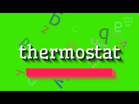 How to say "thermostat"! (High Quality Voices)