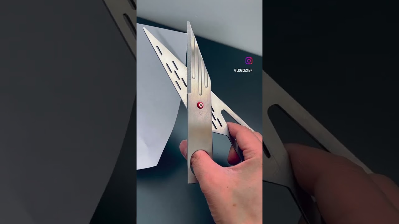 LIOE Design Phantom S420 Scissors #scissors #industrialdesign #drawing #functionalart #moderndesign