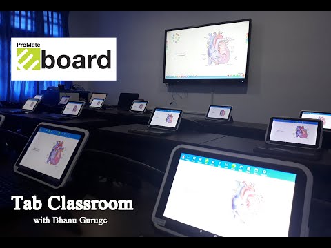 Tab Class - with eClass and eClass Manager Software- Bhanu Guruge