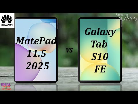 STOP Choosing WRONG Tablet! Huawei MatePad 11.5 2025 vs Samsung Tab S10 FE Comparison