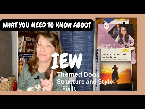 IEW WRITING & Grammar (fix it) CURRiCULUM help for middle school and Highschool