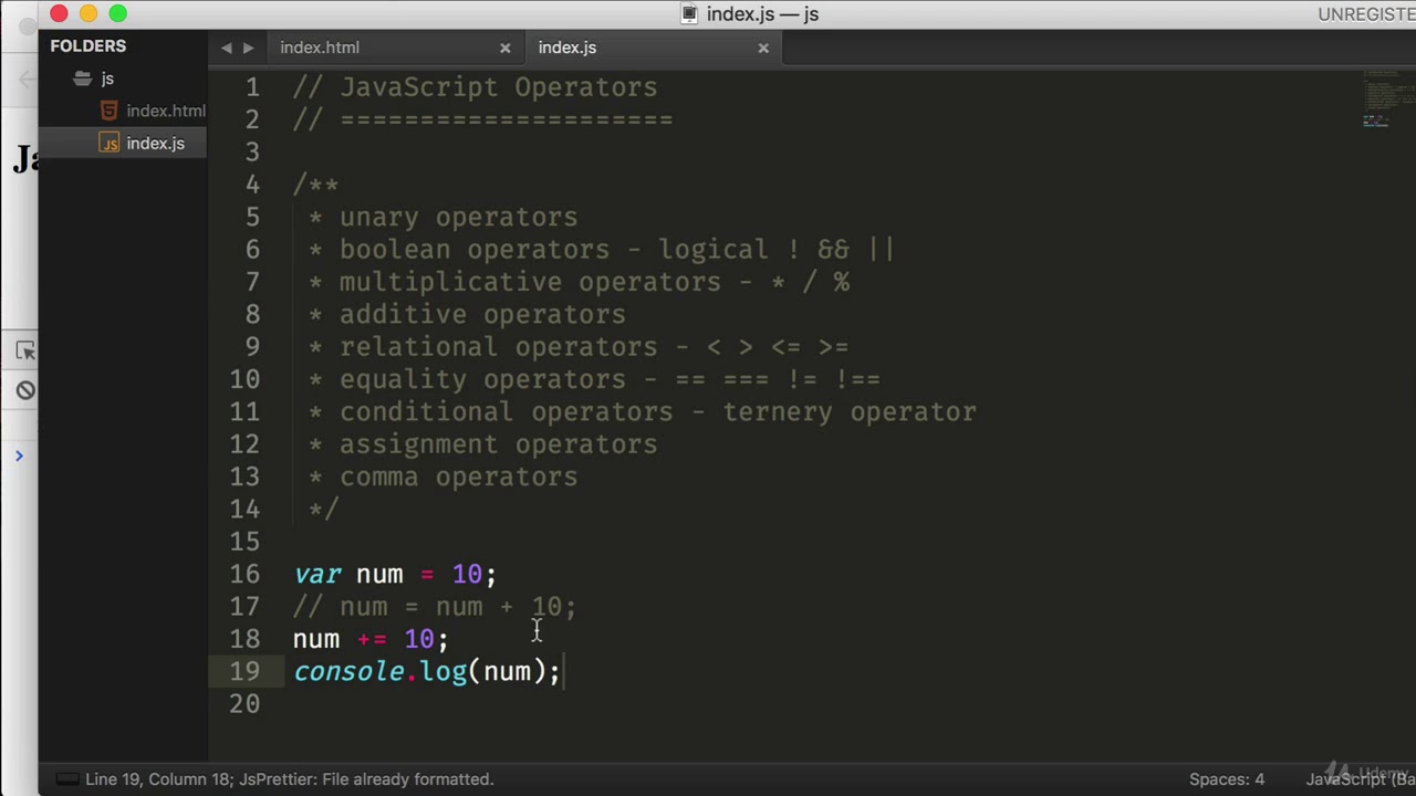 019 Compound assignment operators