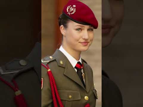 Princesa Leonor Academia Militar General de Zaragoza #princesaleonor #leonordeborbon
