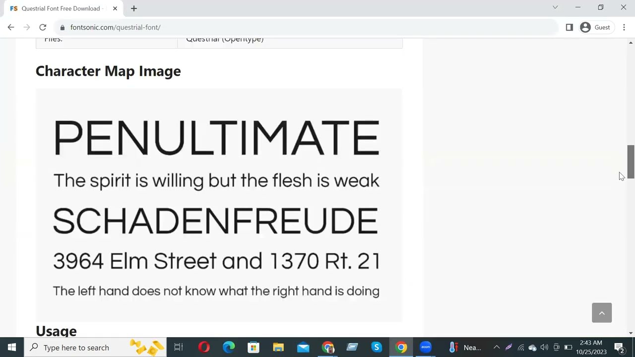 How to download and install Questrial Font Free Download #viral #youtube