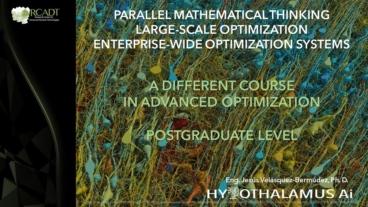 RCADT - Course: Large Scale Optimization & Mathematical Parallel Thinking.