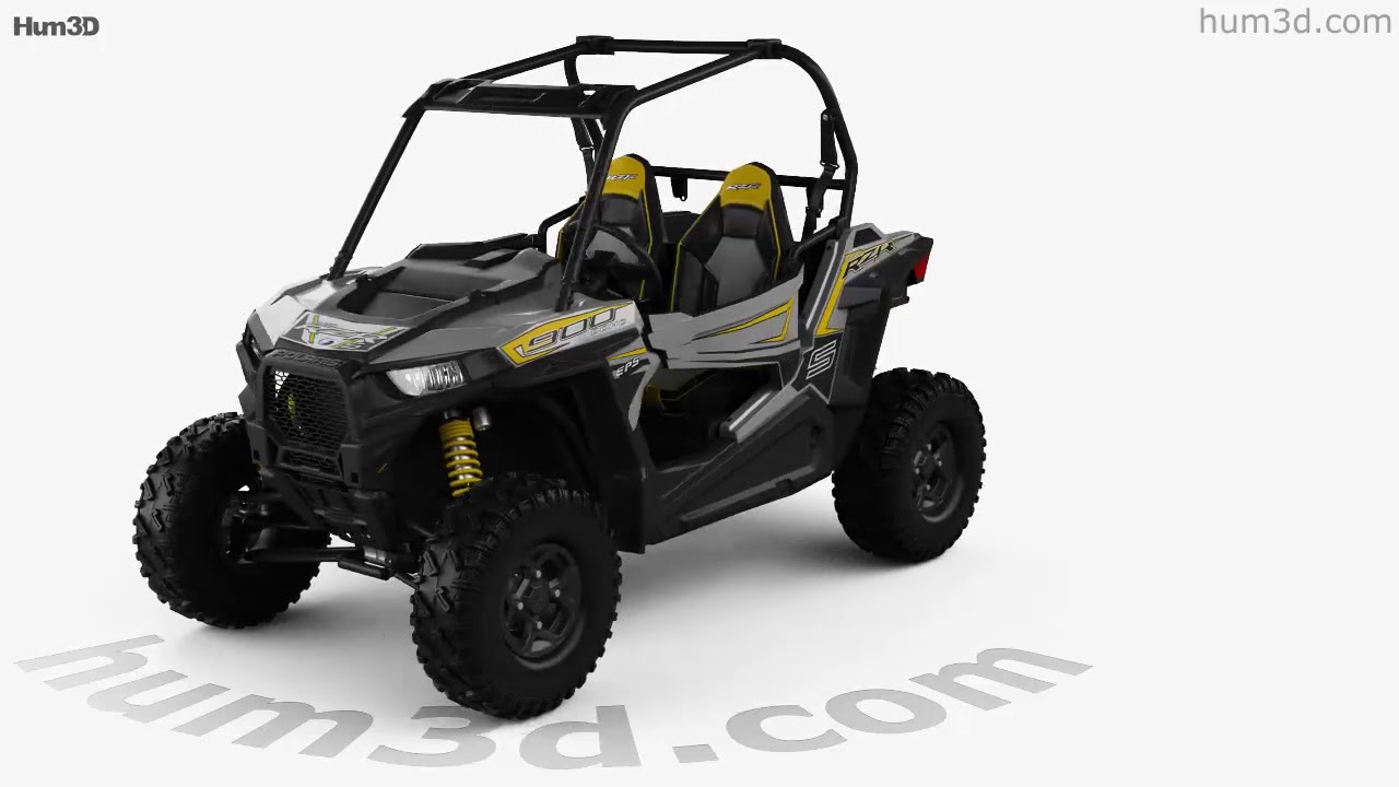 Polaris RZR S 900 2017 3D model by 3DModels.org