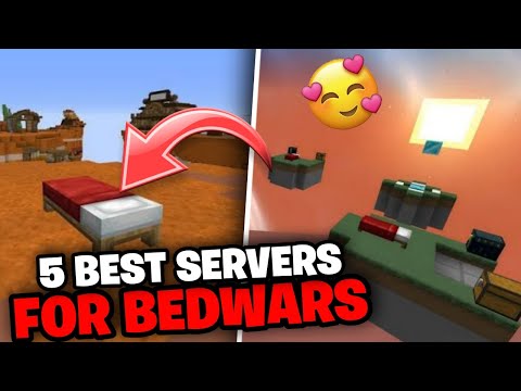 5 BEST MINECRAFT SERVERS FOR BEDWARS IN 2025! (1080P HD)