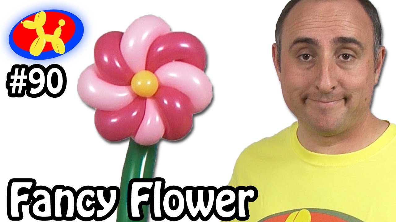 Fancy Flower - Balloon Animal Lessons #90