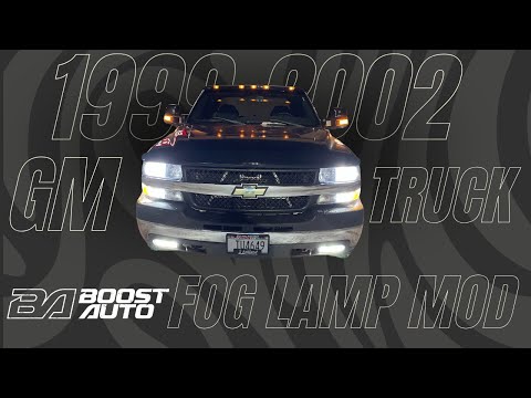 1999 - 2002 Chevy/GMC Silverado Auto Fog Lamp Mod