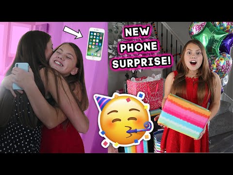 SURPRISING OUR DAUGHTER WITH A NEW PHONE FOR HER BIRTHDAY!