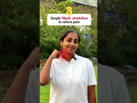 Simple Exercises for Neck Pain Relief | Daily Neck Exercise at Home #neckpain #streching