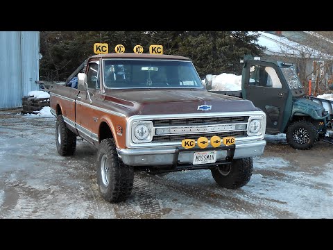 70 Chevy Truck Cold Start 1-15-23 | BluePrint 400 Engine