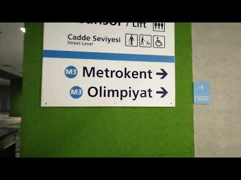 Mahmutbey Kayaşehir Metro Yolculuğu.