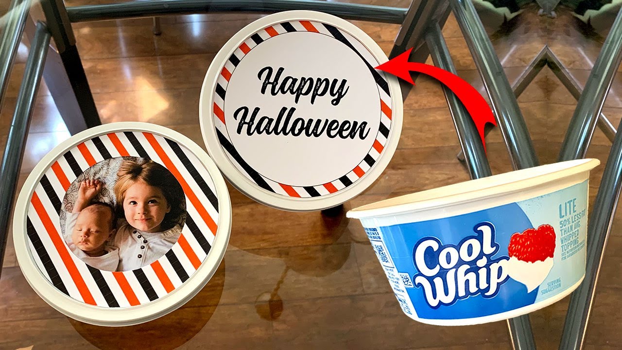 DIY Recycled Plastic Container Gift Box, Turn Used Containers into Gift Boxes, Free Printables