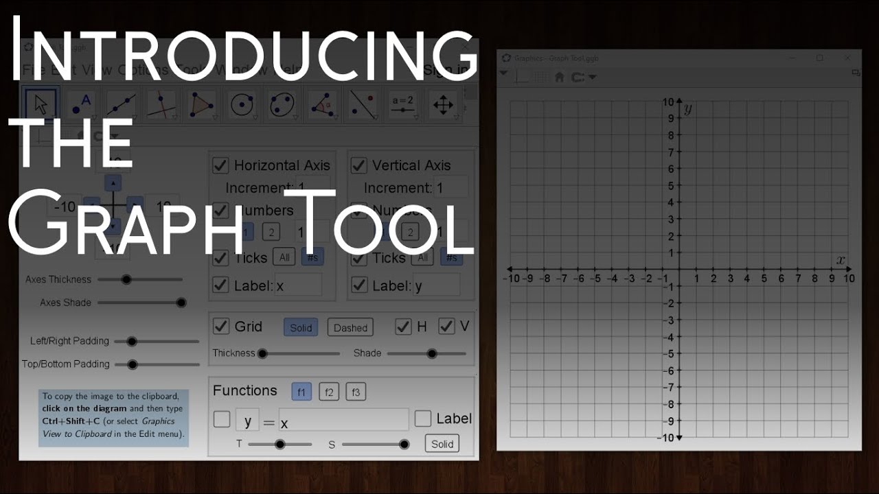 Introducing the Graph Tool