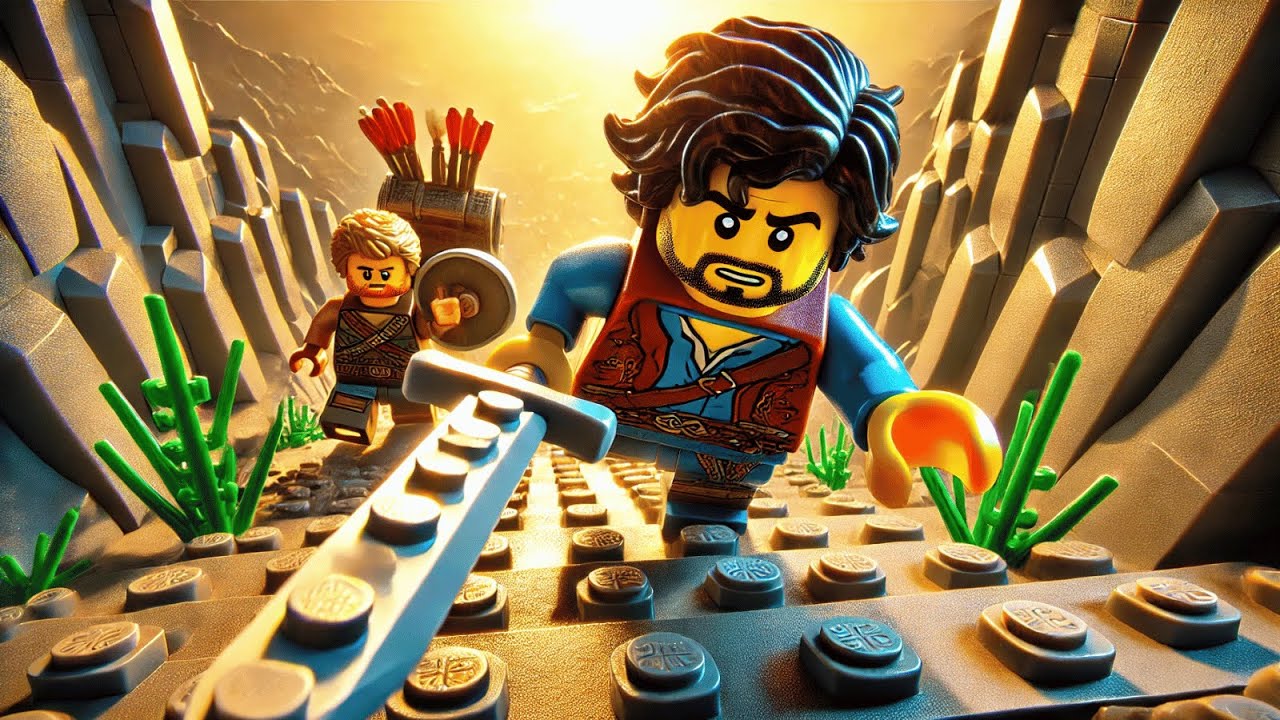 Epic LEGO Bible Stories! Jonathan and His Armor Bearer ⚔️