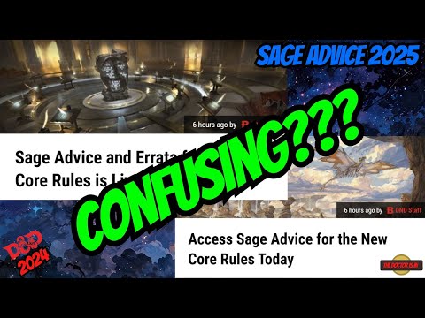 Dungeons and Dragons 2024 Sage Advice and Errata - How Will This Change Your Game???
