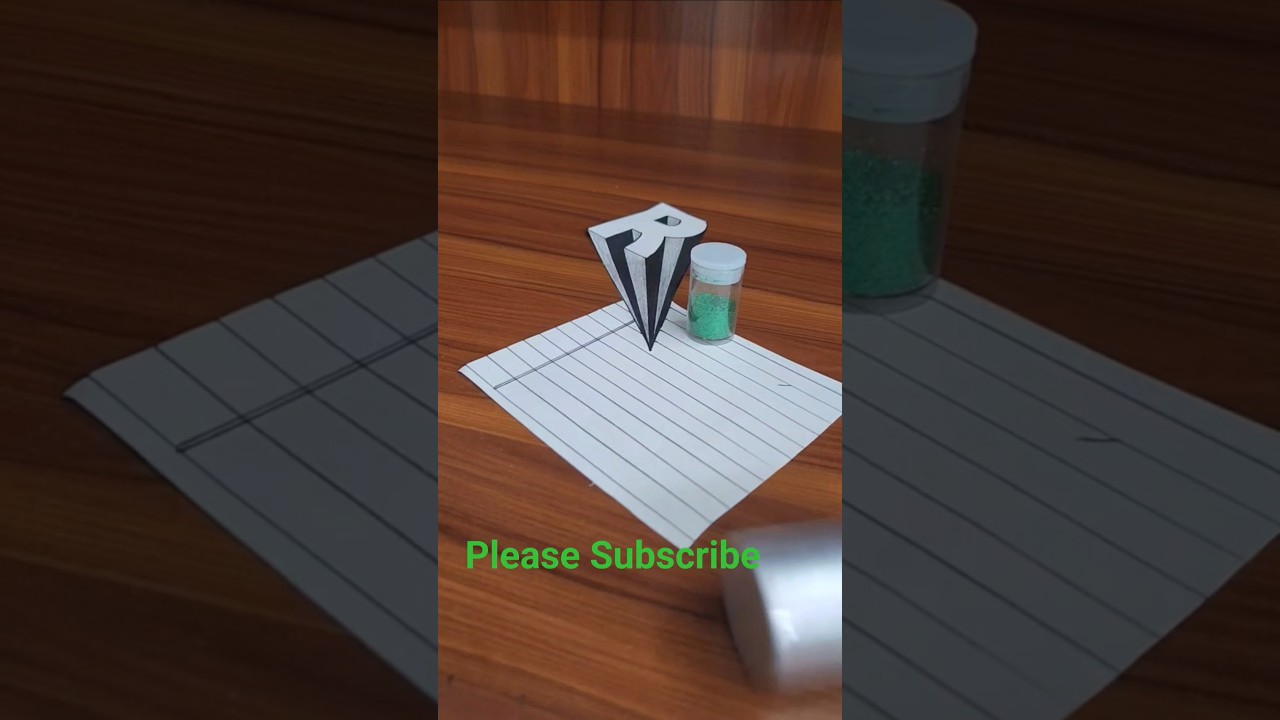 R easy 3d drawing,  very easy 3d R drawing