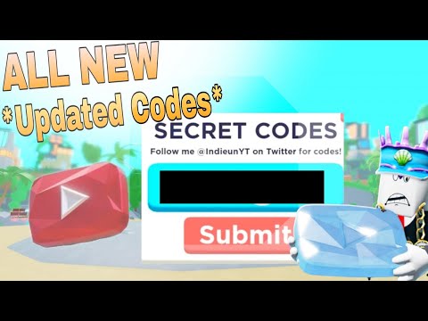All New * Updated Codes * on Youtube Simulator Roblox. ★Best Codes★