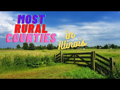 10 Most Rural Counties in Illinois