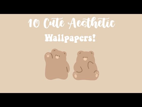 ✨ 10 Cute Aesthetic Wallpapers! ✨