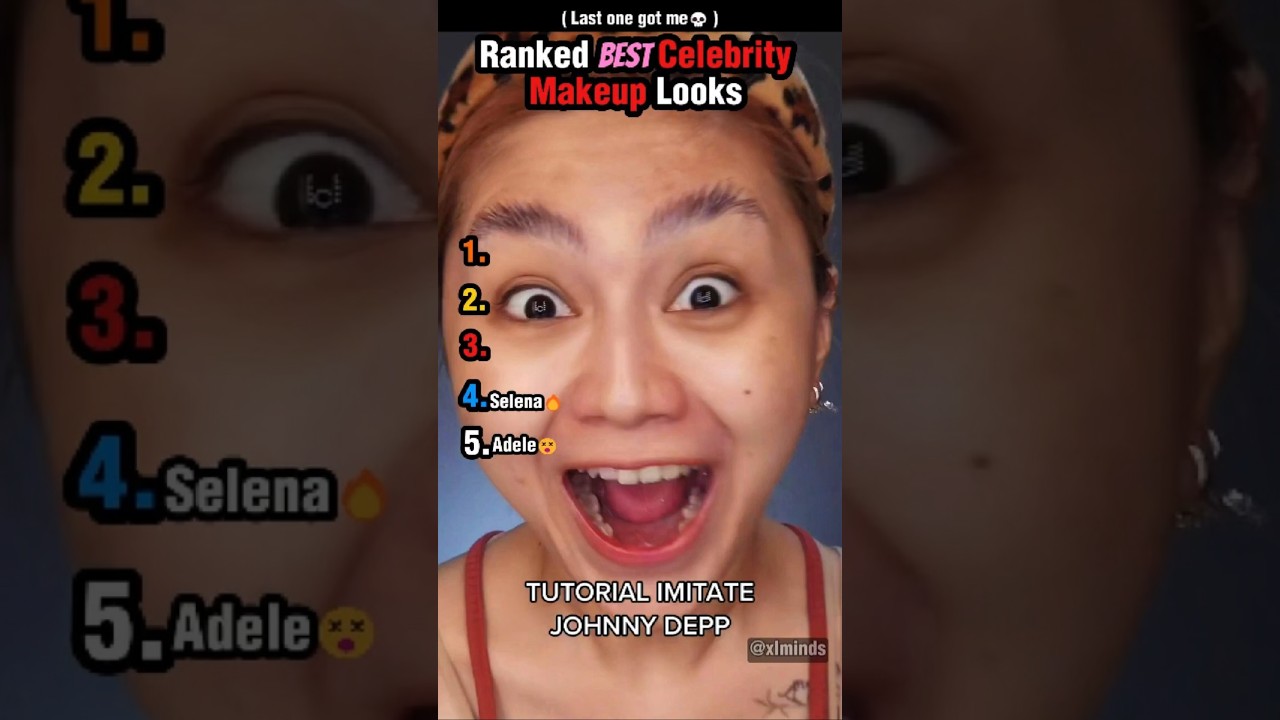 Ranked best Celebrity Makeup Looks✨ (Part 4) #celebritylookalike