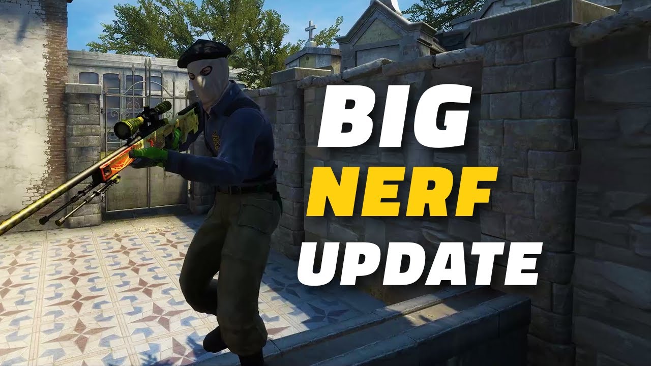 VALVE NERFED THE AWP AND M4A1-S