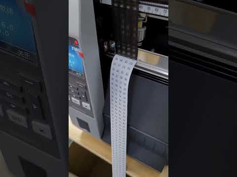 ruilabels.com Heat-Resistant PCB Polyimide Labels Data Matrix Printing Video