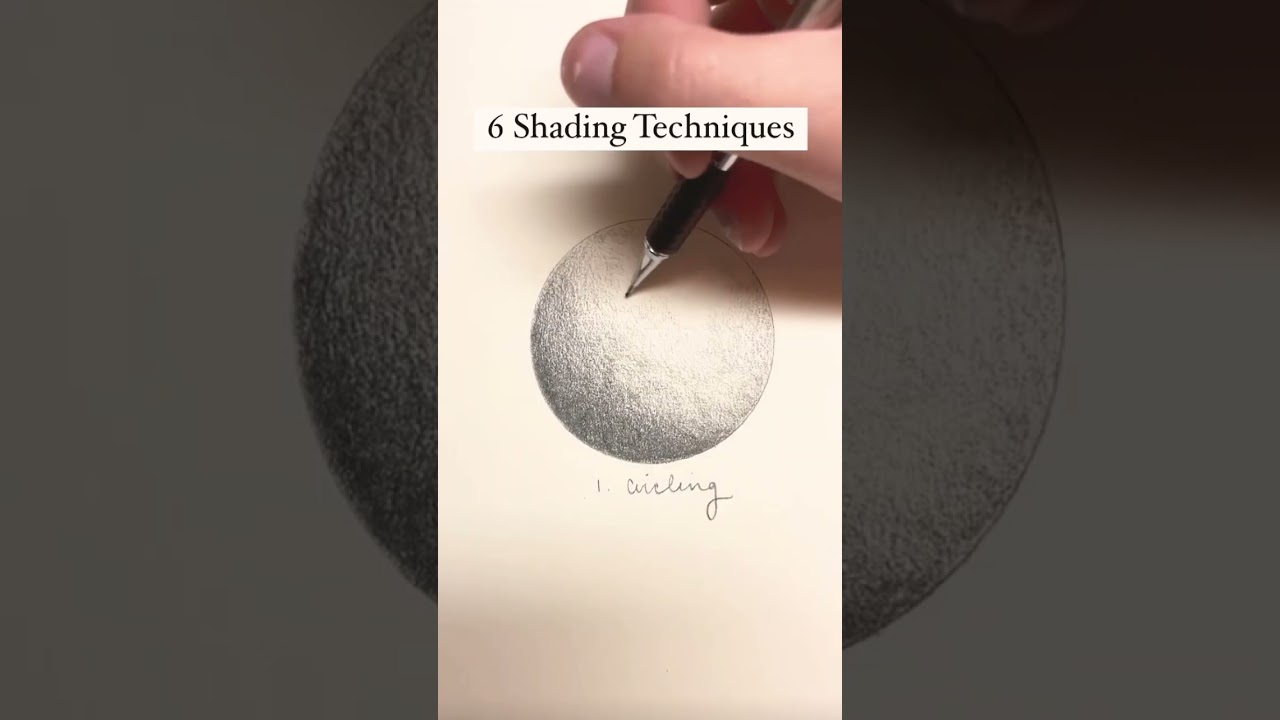 6 Shading Techniques Part 1: Circling