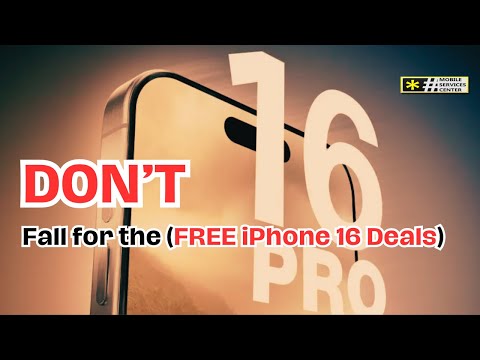 Don't Fall for the "FREE" iPhone 16 Deals | Buy Directly from Apple and Save BIG