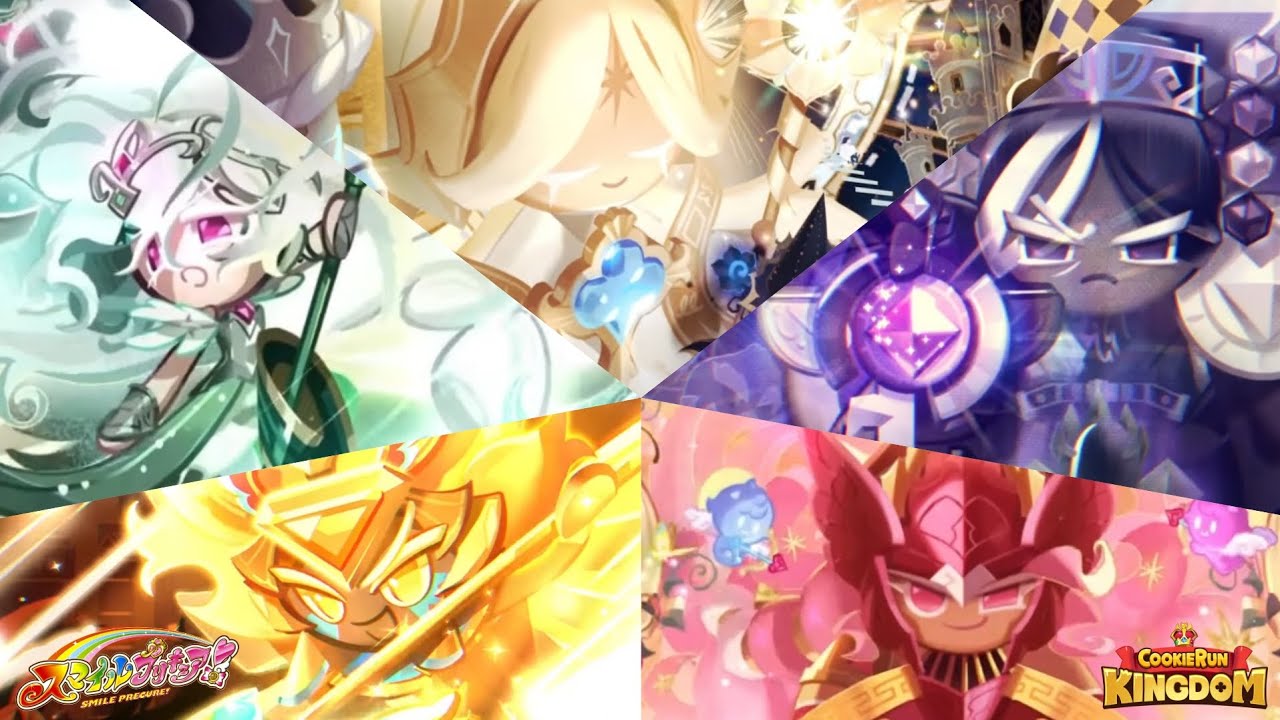 CookieRun: Kingdom × Smile Charge PreCure · Group Transformation AMV