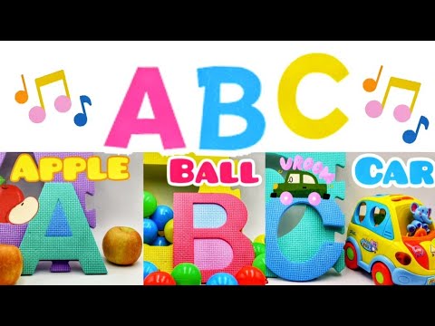 Learn ABC alphabet with colorful letters and toys | Fun ABC | Educational videos for kids