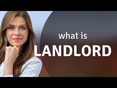 Understanding the Role of a Landlord in English