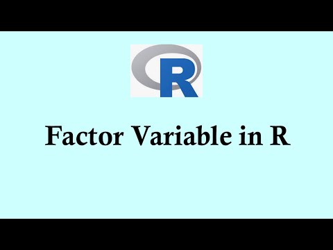 R programming for data analysis | Lecture 6 | Factor variable #rprogramming