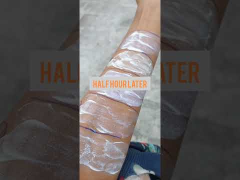 Sunscreen Testing,Top 5 sunscreen #Neutrogena #bellophotostable #kaya #sunstop #cuviaxl #skincare