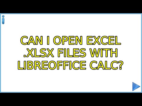 Ubuntu: Can I open Excel .xlsx files with LibreOffice Calc? (3 Solutions!!)